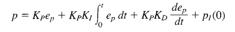 Continuous control mode- P, PD, PI & PID control modes ...