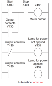 Latching in PLC | Instrumentation and Control Engineering