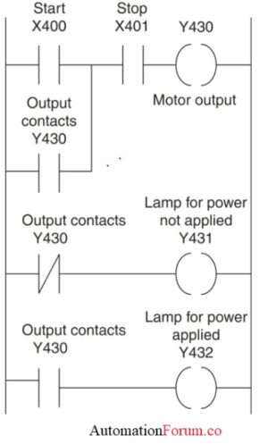 Latching in PLC Explained with Ladder Logic Examples (Start–Stop Motor ...