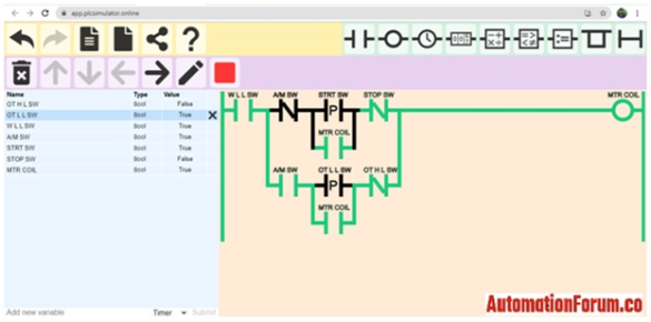 Ladder logic example for beginners - Over head water tank automatic ...