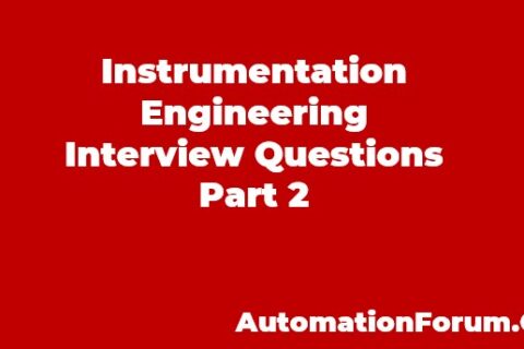 Instrumentation Interview Questions And Answers | Instrumentation and Control Engineering