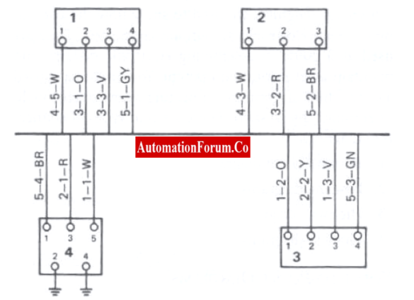Electronic diagram with equivalent symbol and schematic