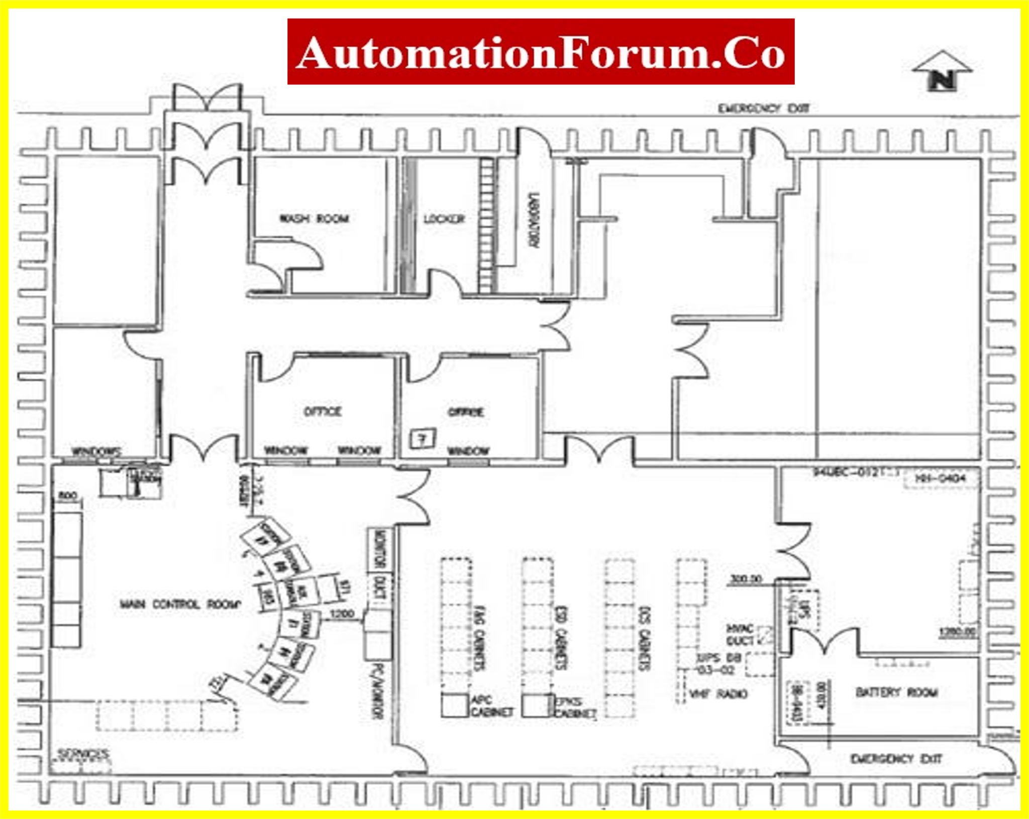 What is Rack room layout diagram and it purposes?