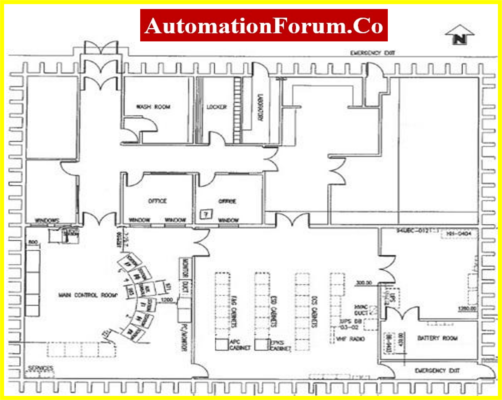 What is Rack room layout diagram and it purposes?