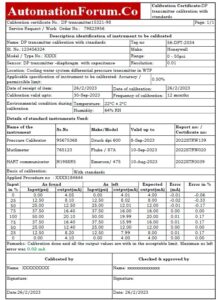 How to calibrate Differential pressure transmitter