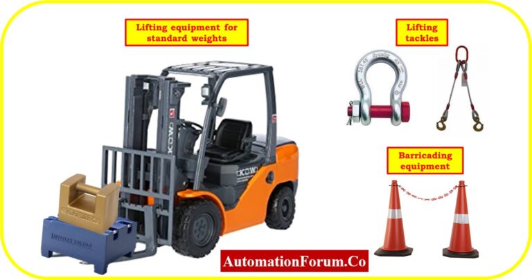 Calibration of industrial platform weighing scale