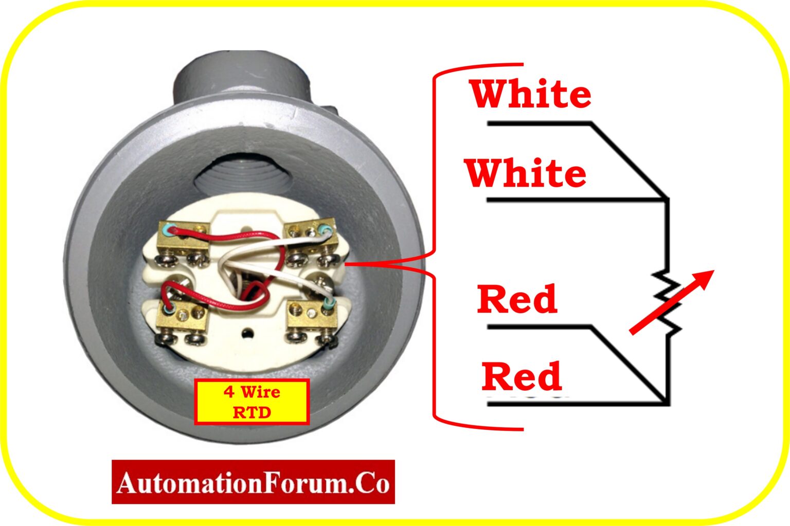 Why 4 wire RTD’s measurement accuracy is better than 2 and 3 wire RTD?