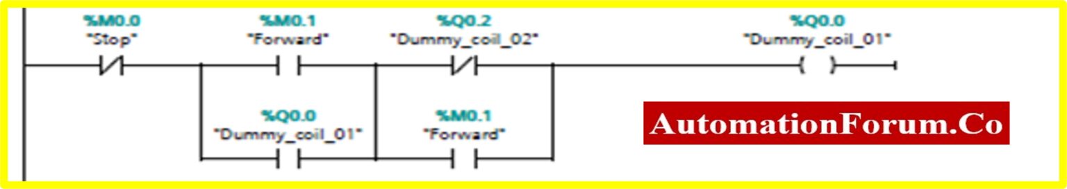 How to use Siemens TIA Portal to create PLC Ladder Logic for three phase motor Forward and Reverse