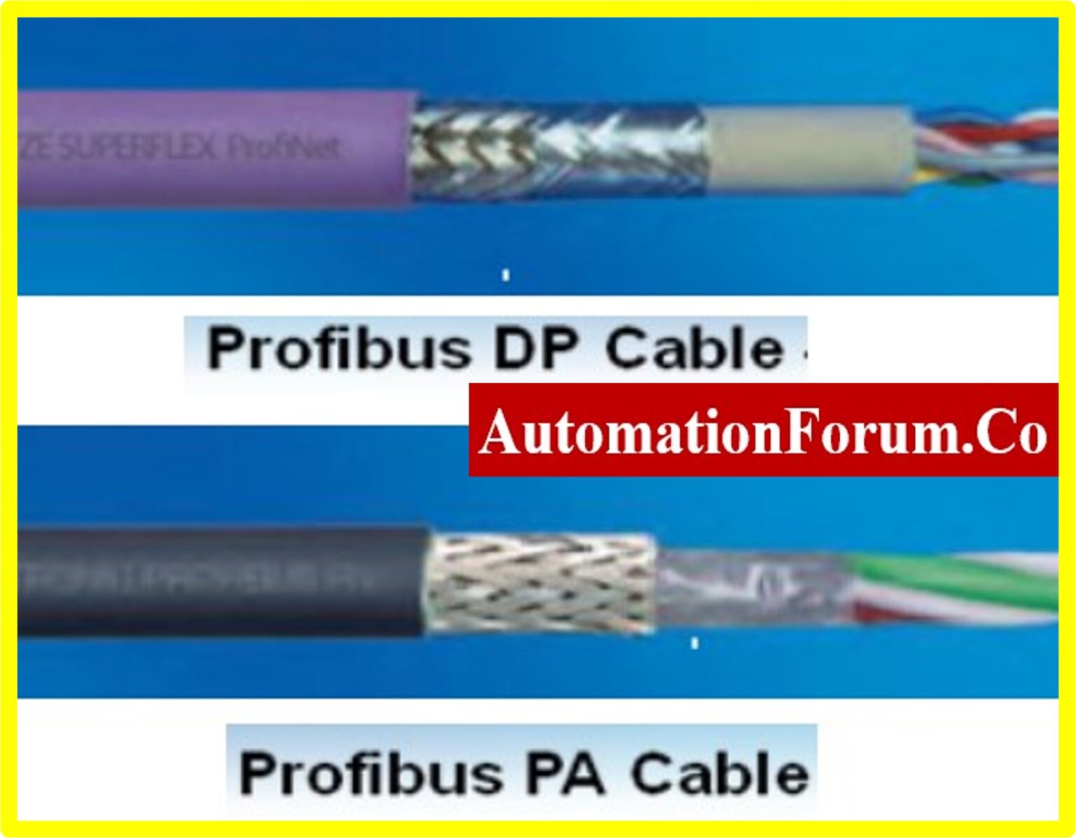 Different Types of Cables in Instrumentation and its Applications