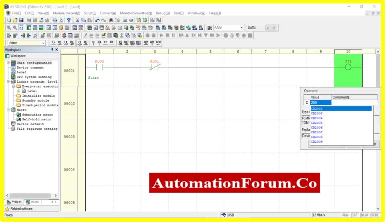 How To Write Plc Program In Keyence Plc Software?