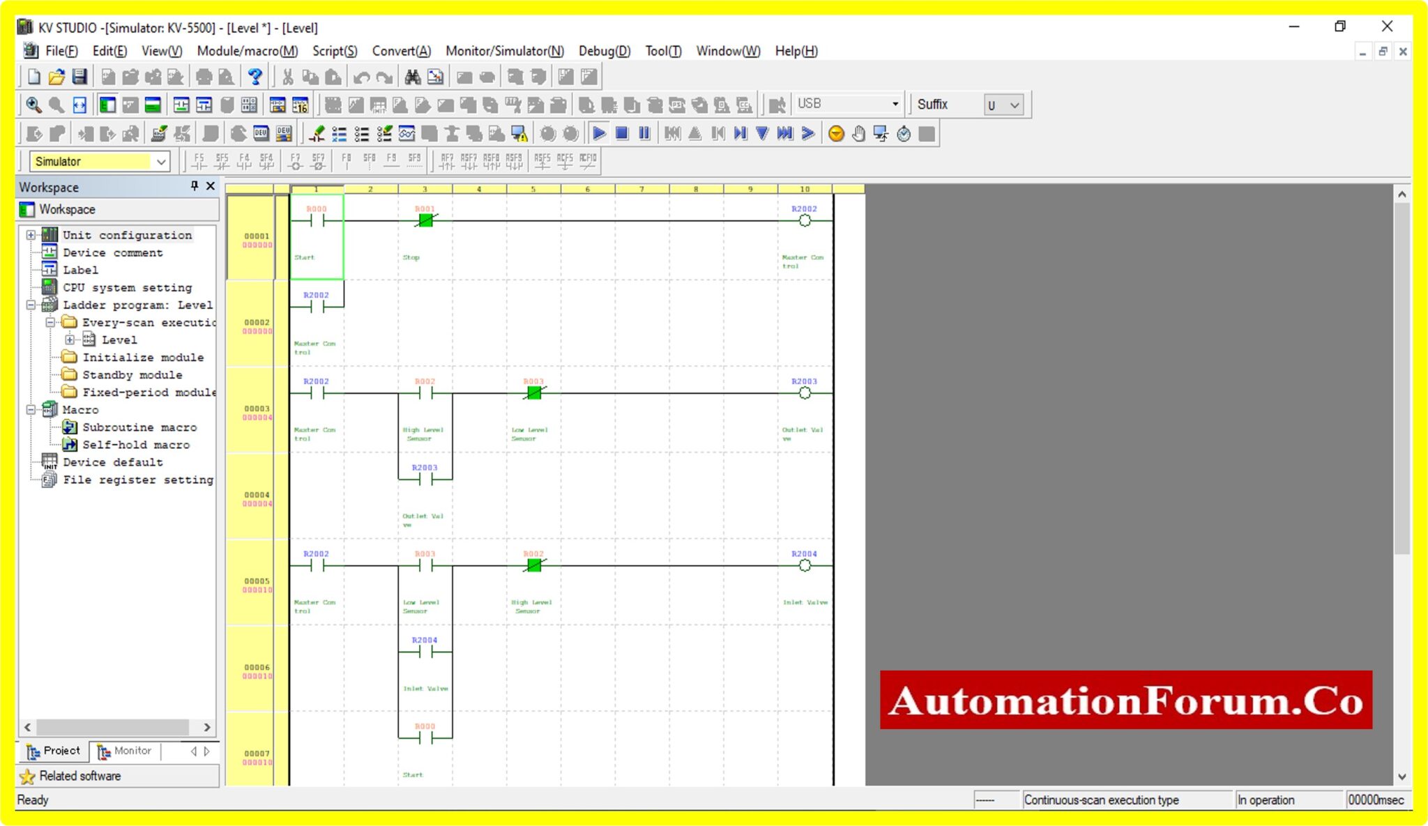How To Write Plc Program In Keyence Plc Software?