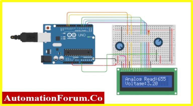 Interfacing Potentiometer and LCD with Arduino