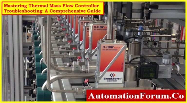 Mastering Thermal Mass Flow Controller Troubleshooting: A Comprehensive ...