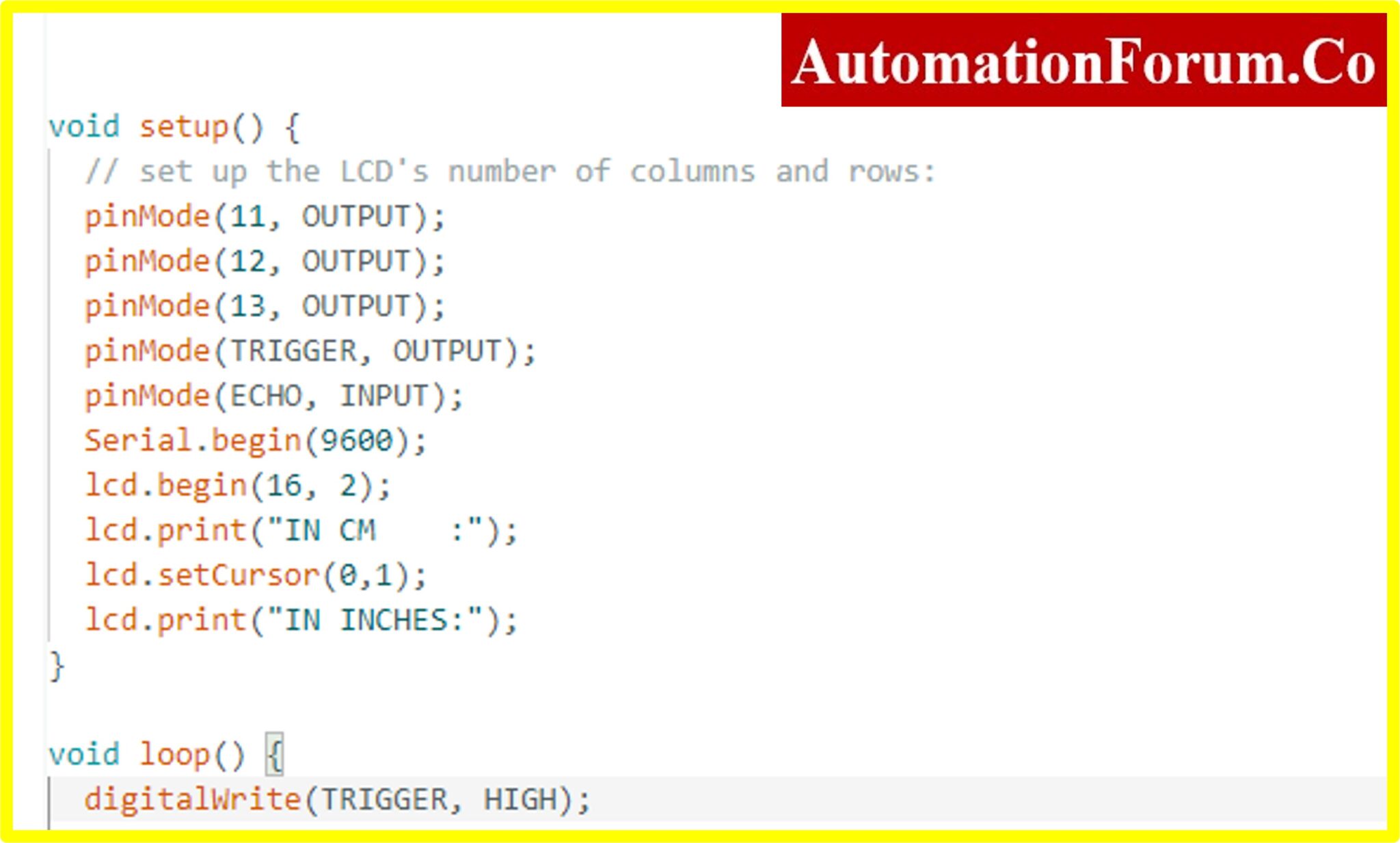 Distance Measurement Using Ultrasonic Sensor with Arduino UNO