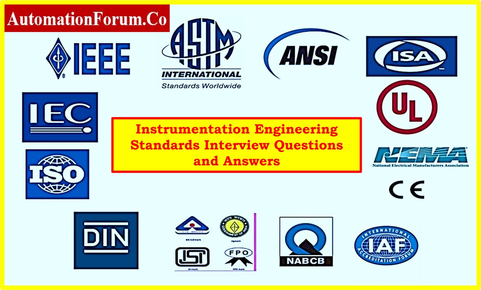Instrumentation Engineering Standards Interview Questions and Answers