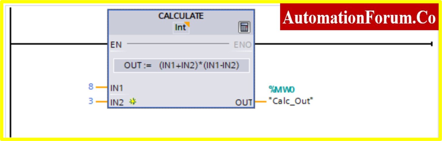 How to use Different Math Functions using the Siemens TIA Portal