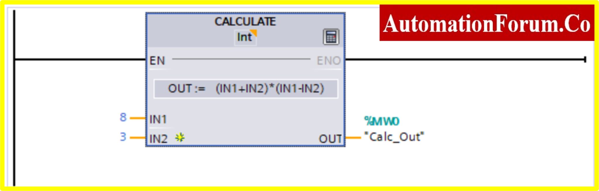 How to use Different Math Functions using the Siemens TIA Portal