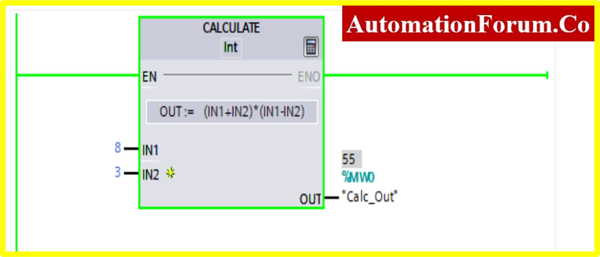 How to use Different Math Functions using the Siemens TIA Portal