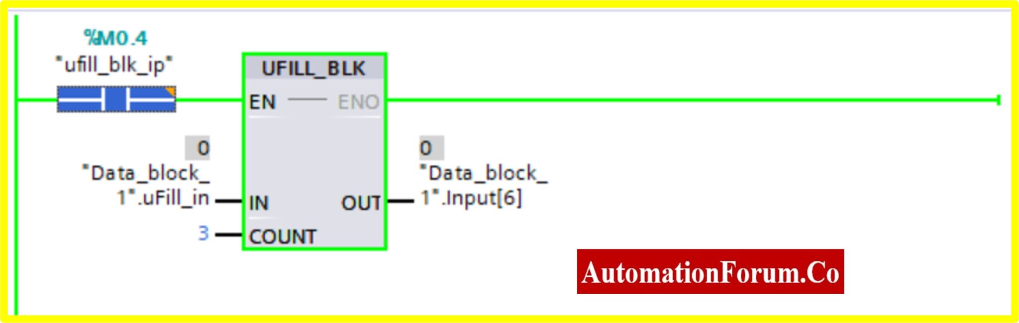 How to use Different MOV BLOCK in Siemens TIA Portal