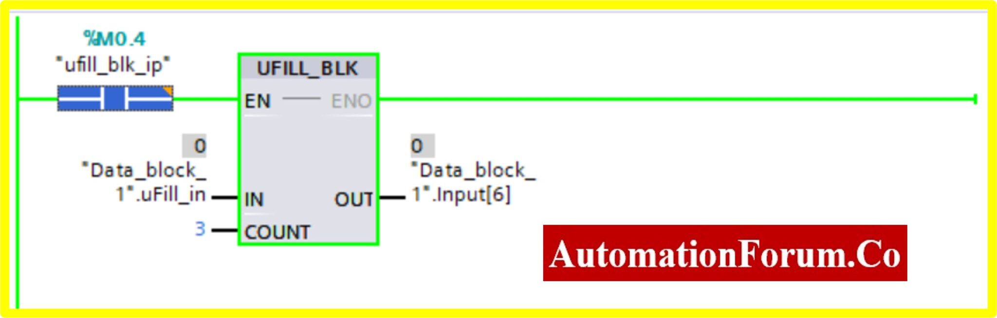 How to use Different MOV BLOCK in Siemens TIA Portal