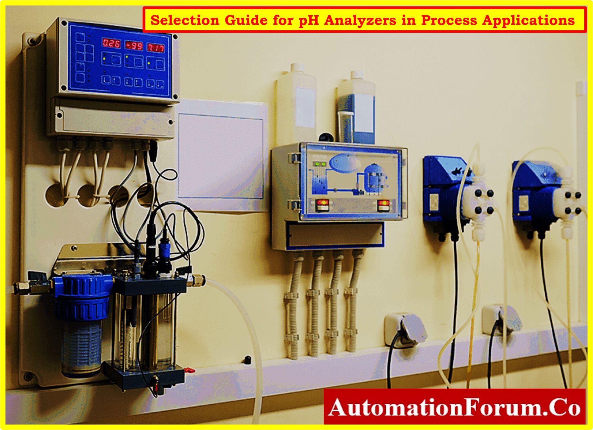 Selection Guide for pH Analyzers in Process Applications