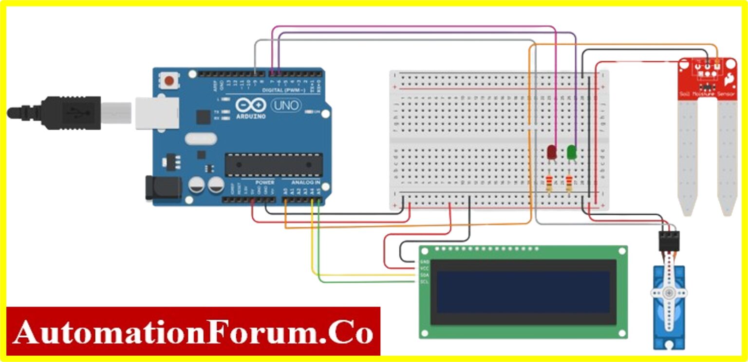 Automated Watering System for Plants Using Arduino UNO