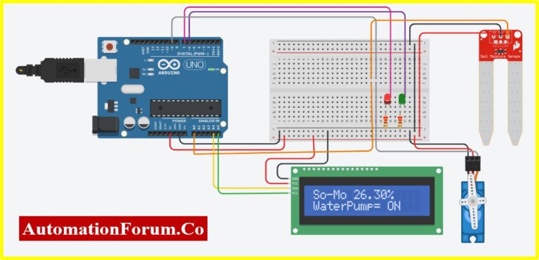 Automated Watering System for Plants Using Arduino UNO
