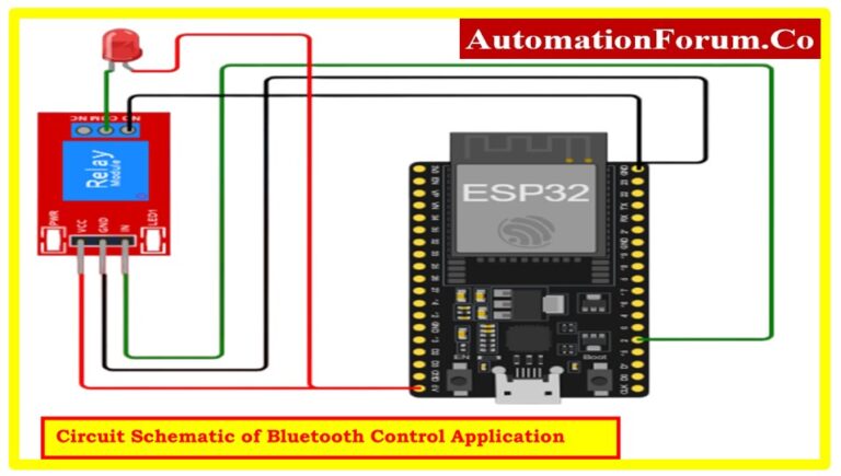 Bluetooth Controlled Application Using Esp32