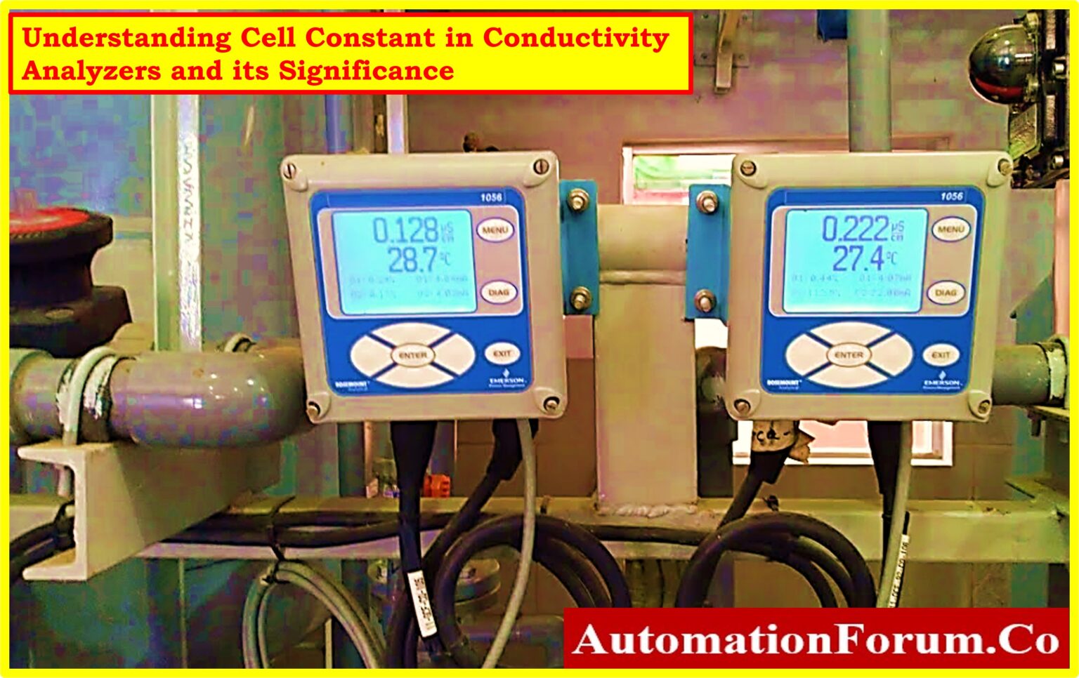 Understanding Cell Constant in Conductivity Analyzers and its Significance