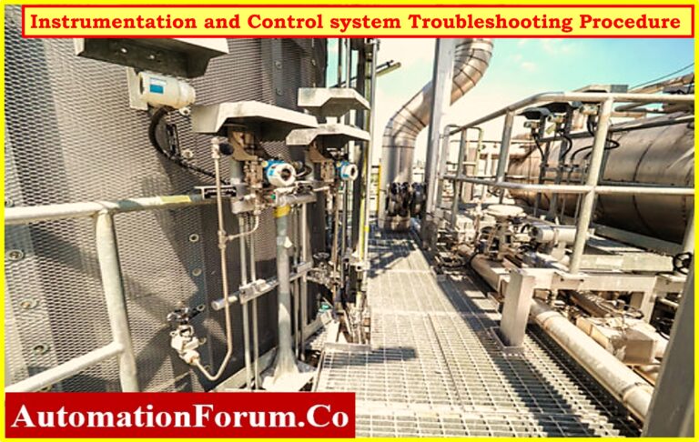 50+ Instrumentation and Control System Troubleshooting Procedure