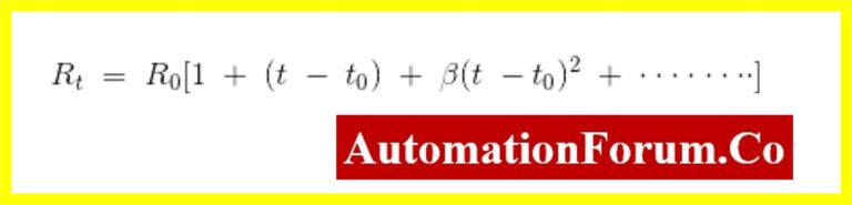 RTD Working Principle, Charactersitics, Types, Signal conditioning circuit