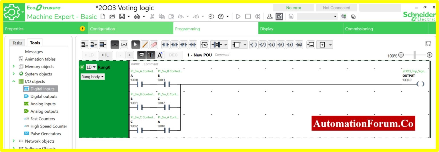Designing 2 out of 3 Voting Logic in Control Systems: A Step-by-Step ...