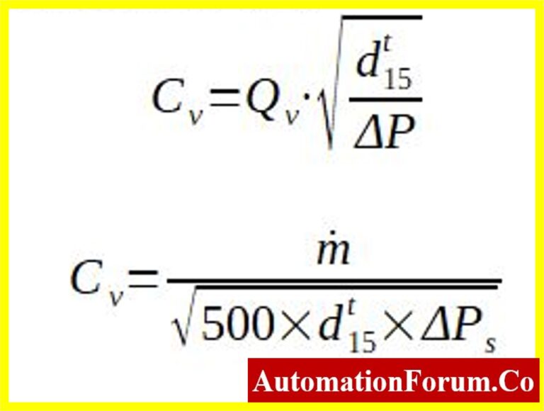 Control Valve Cv Calculation Excel Tool for Liquid, Gas, and Steam Services
