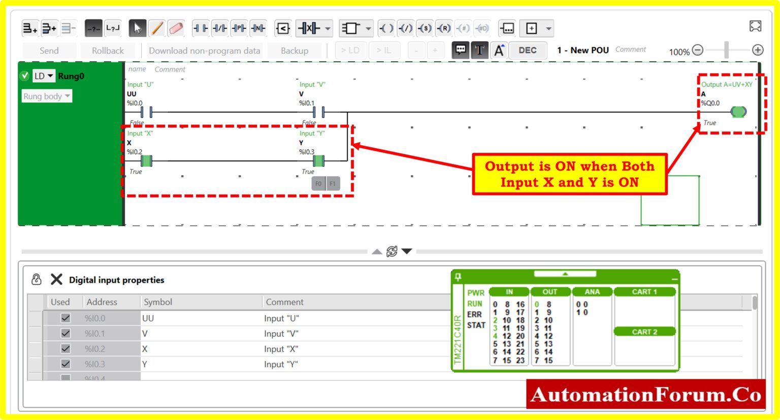 Step-by-Step Procedure for Creating a Ladder Diagram from Logic with ...