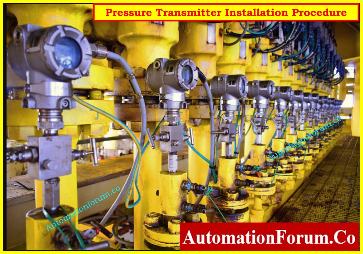 Step by Step Pressure Transmitter Installation Procedure
