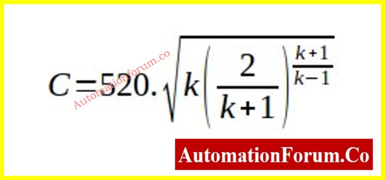 Pressure Safety Valve Sizing Excel Tool for Gas Applications