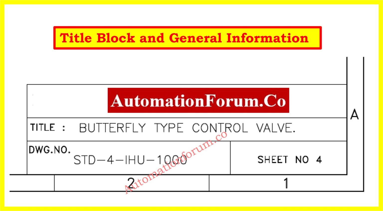 How to Read Control Valve Hookup Drawings?