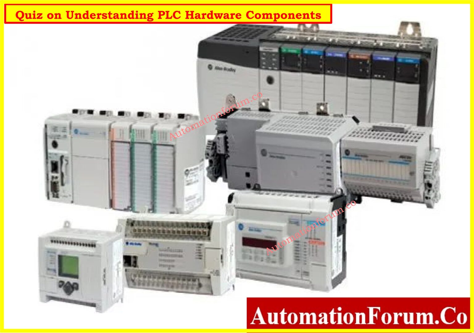 Quiz on Understanding PLC Hardware Components