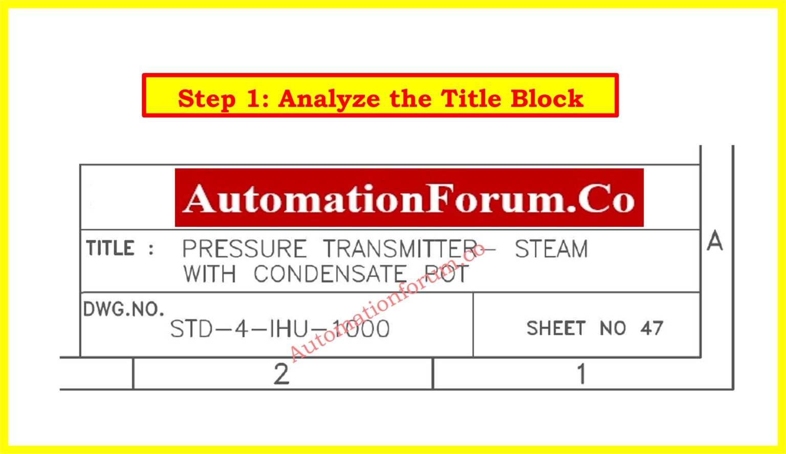 How to Read Pressure Transmitter Hookup Drawings