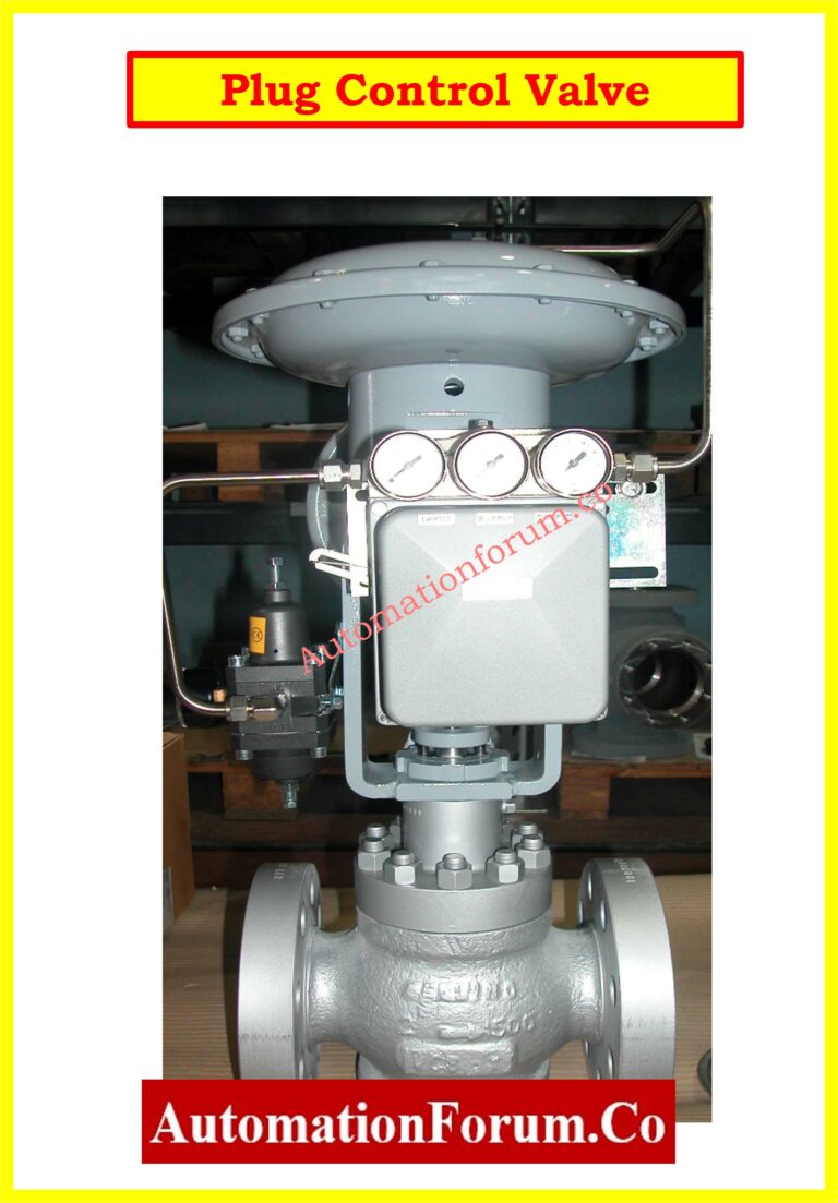 What are the Types of control Valves?