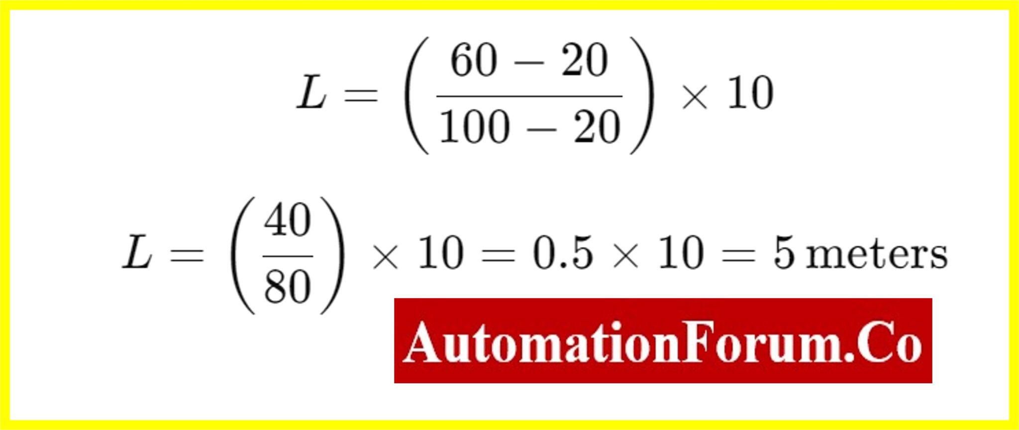 Capacitance to Level Conversion Calculator for Level Transmitters
