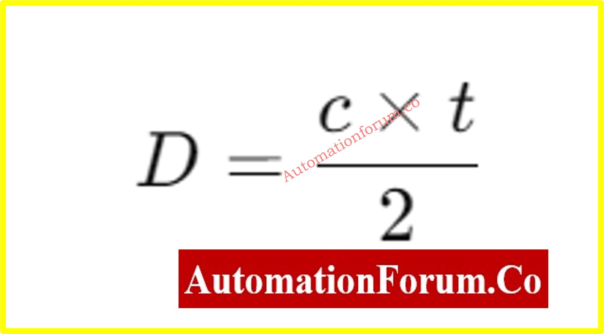 Ultrasonic Level Transmitter Distance Calculator