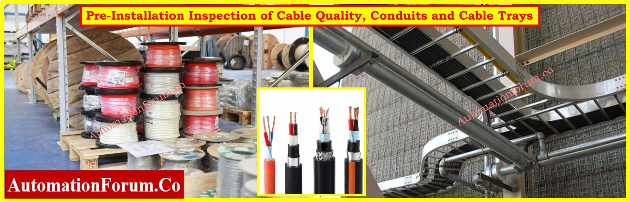 Instrumentation Cable and Wiring Inspection checklist for Project Engineers