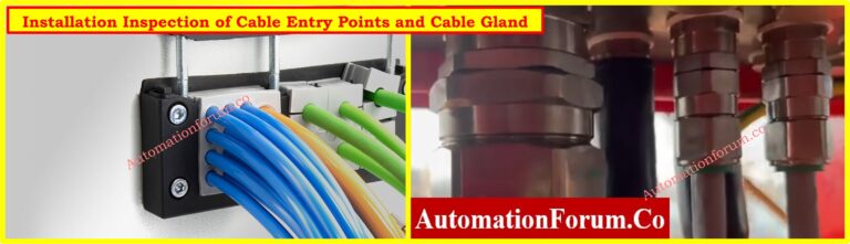 Instrumentation Cable and Wiring Inspection checklist for Project Engineers