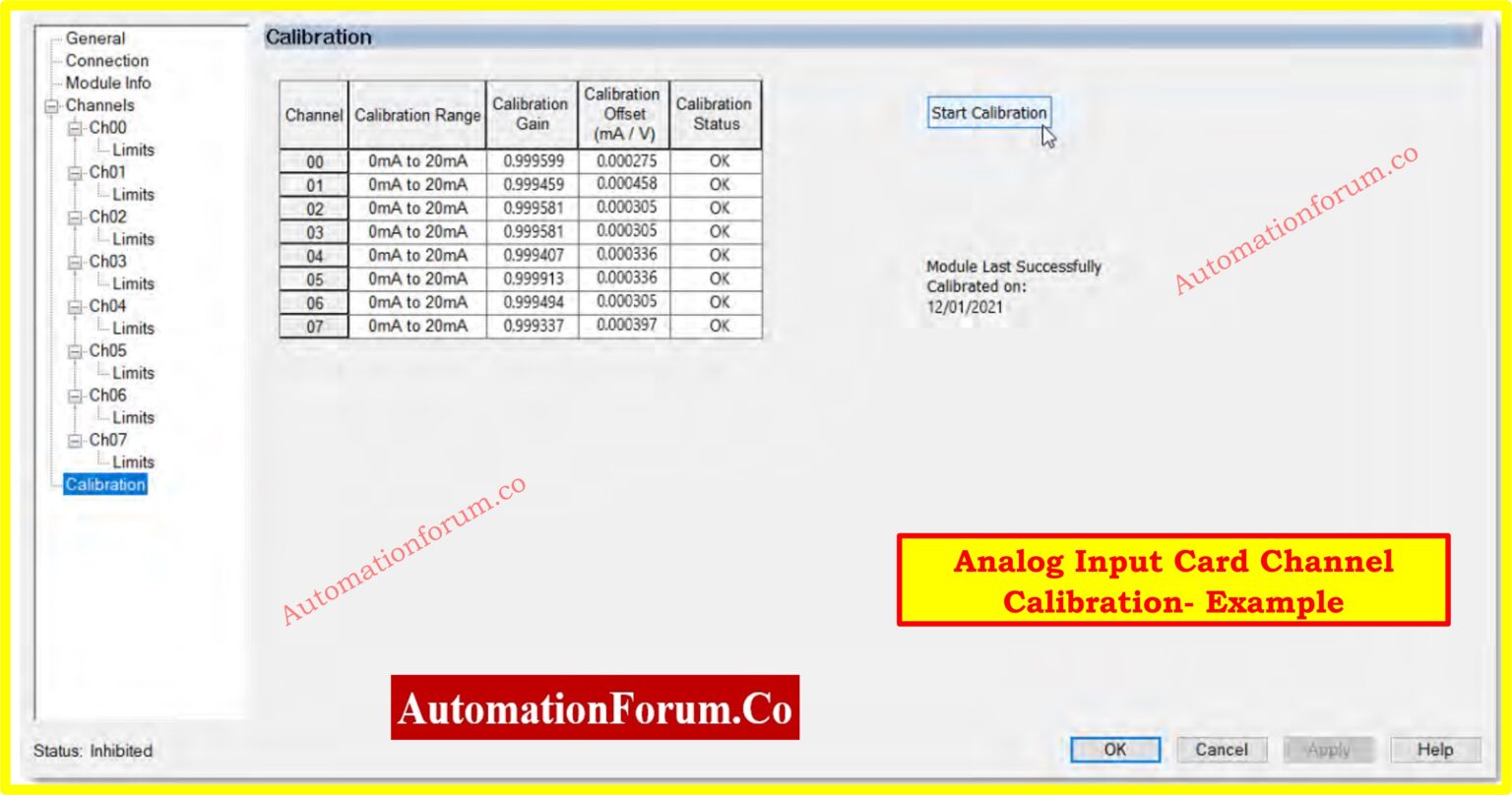 Replacing a Faulty Analog Input Card in a PLC Rack in Continuous ...