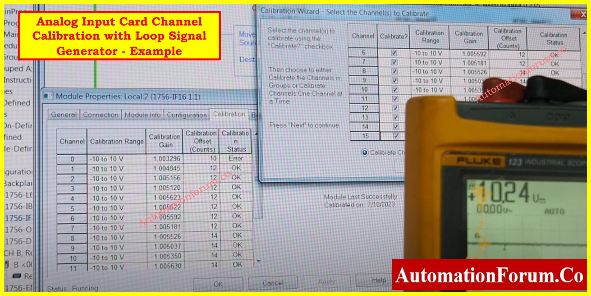 Replacing a Faulty Analog Input Card in a PLC Rack in Continuous Process Industries: Step by ...