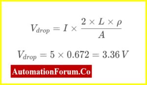 How to Calculate and Minimize Voltage Drop in PLC Wiring?