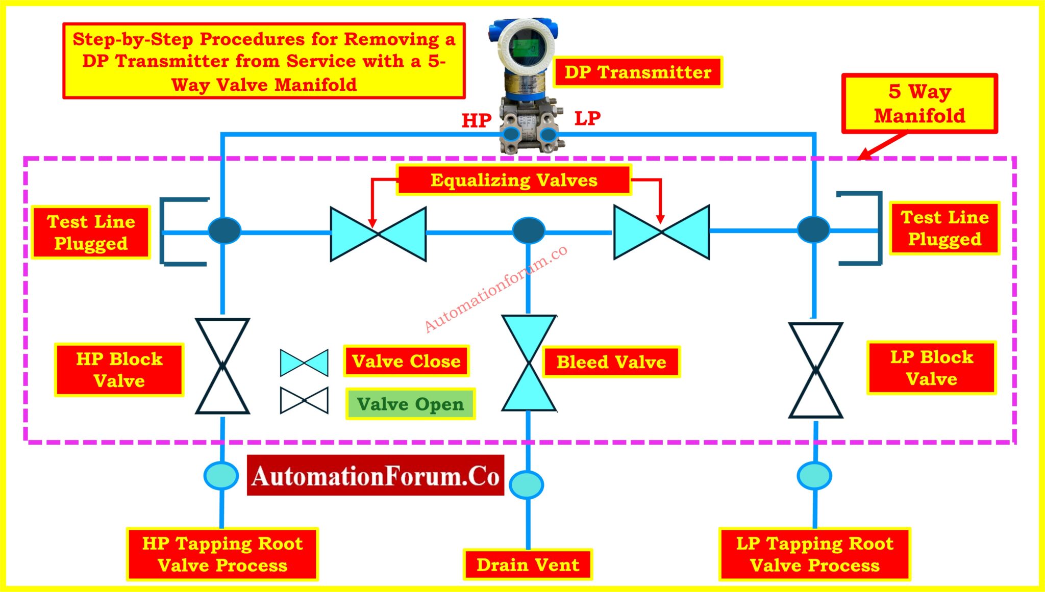 Step-by-Step Guide: Installing & Removing a DP Transmitter with a 5-Way ...