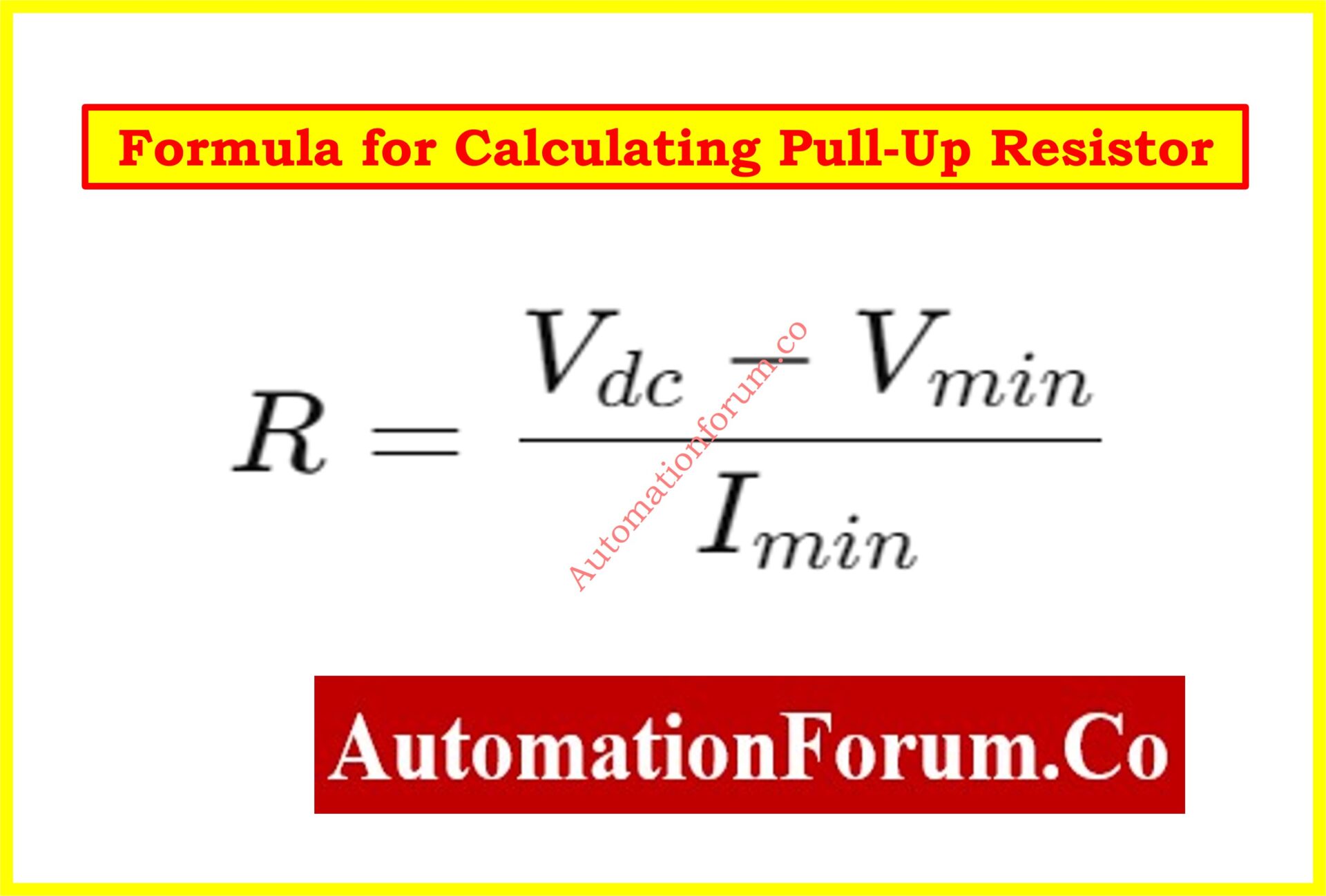 Easy Pull-Up Resistor Calculator for PLC Inputs in Discrete Sensor Applications