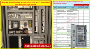 Factory Acceptance Test (FAT) Procedure & Checklist for Marshalling ...